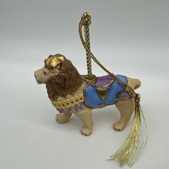 Lenox | Holiday | Vintage 989 Lenox Porcelain Lion Carousel Christmas ...